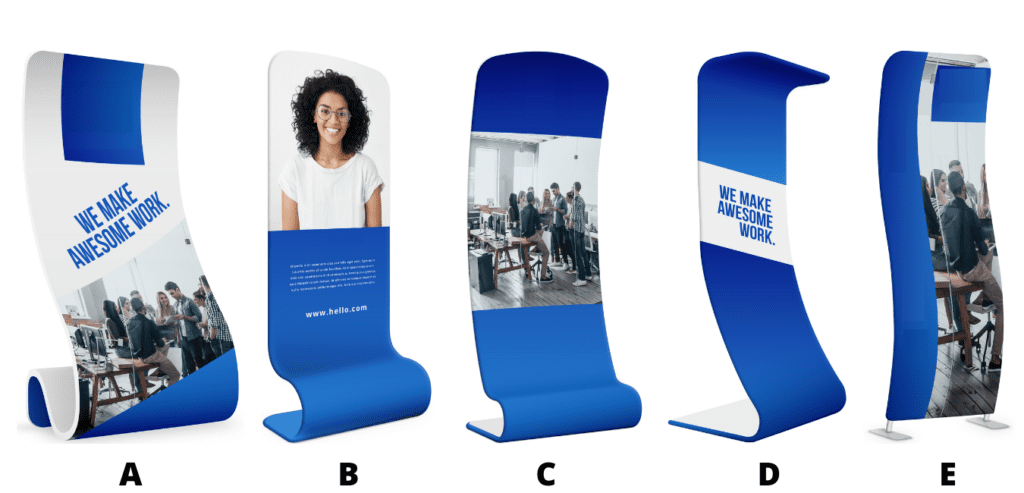 Snake Stands | Event Materials | P M Promo | United Kingdom